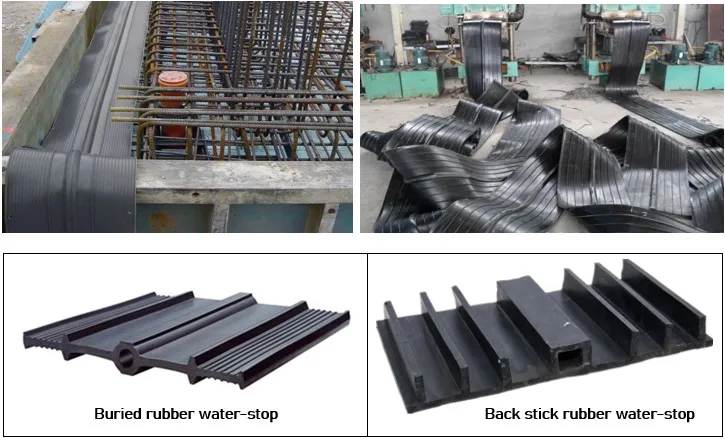 Rubber Waterstops - Durable Solutions for Concrete Joints
