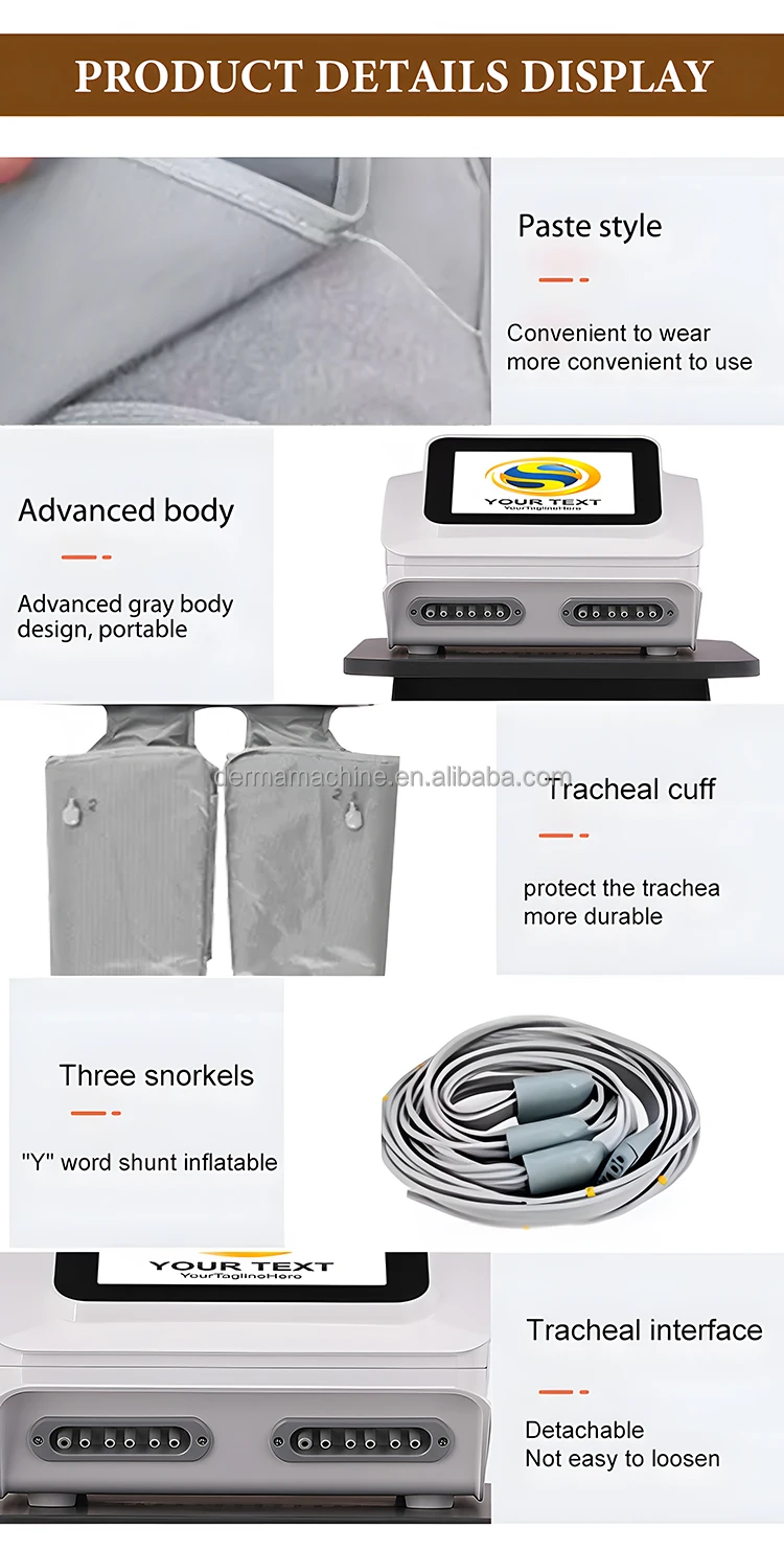 Dermasha Whole 3 In 1 Infrared Body Massager Presoterapia Machine ...