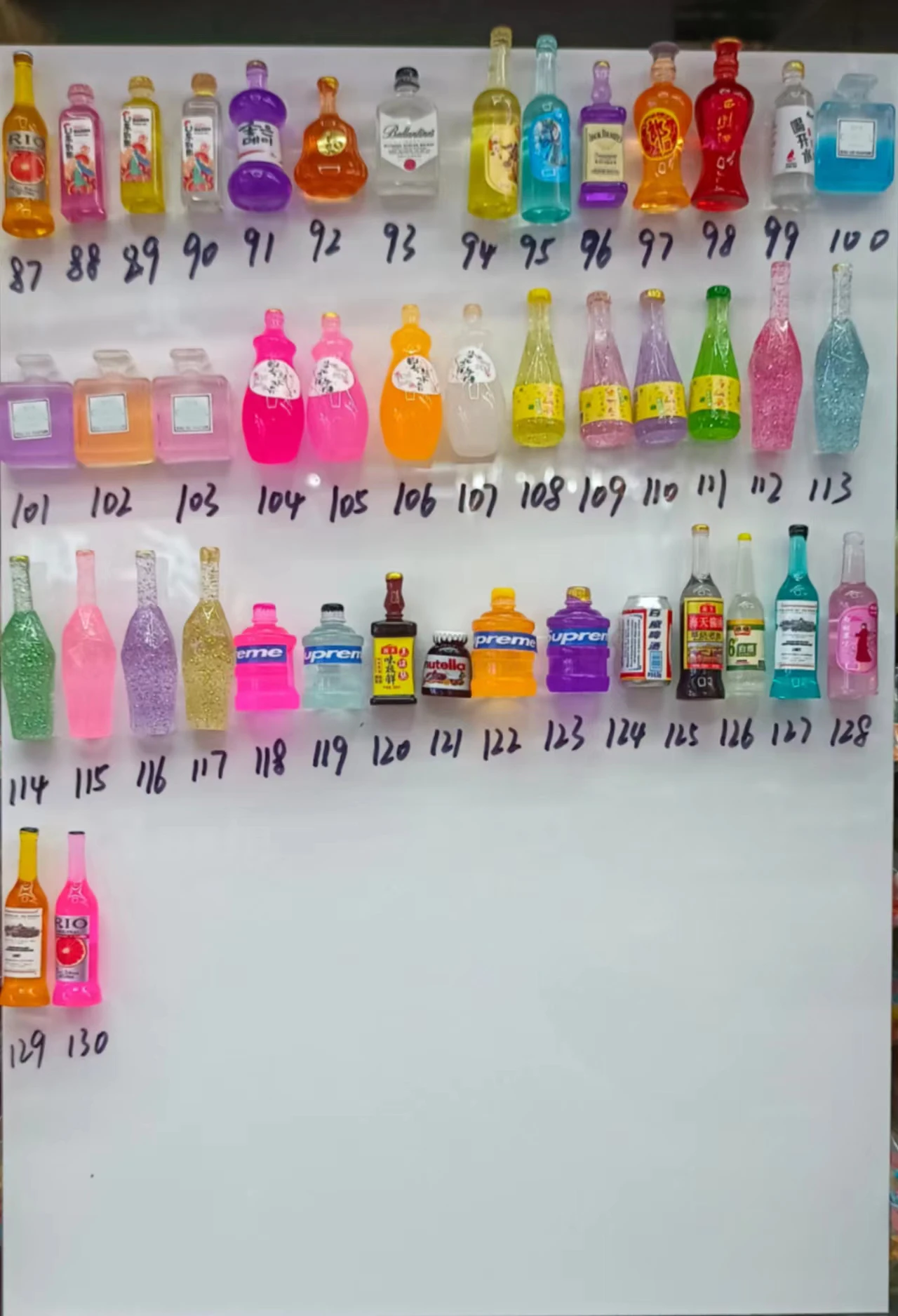 JC Crystal Mix Designs Bottle Grade Pet Resin - Mini 3D Charms