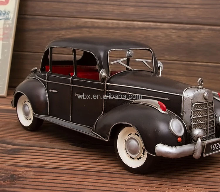 1955 Retro Metal Craft Model Car Classic Scale 1:12 Decoration ...
