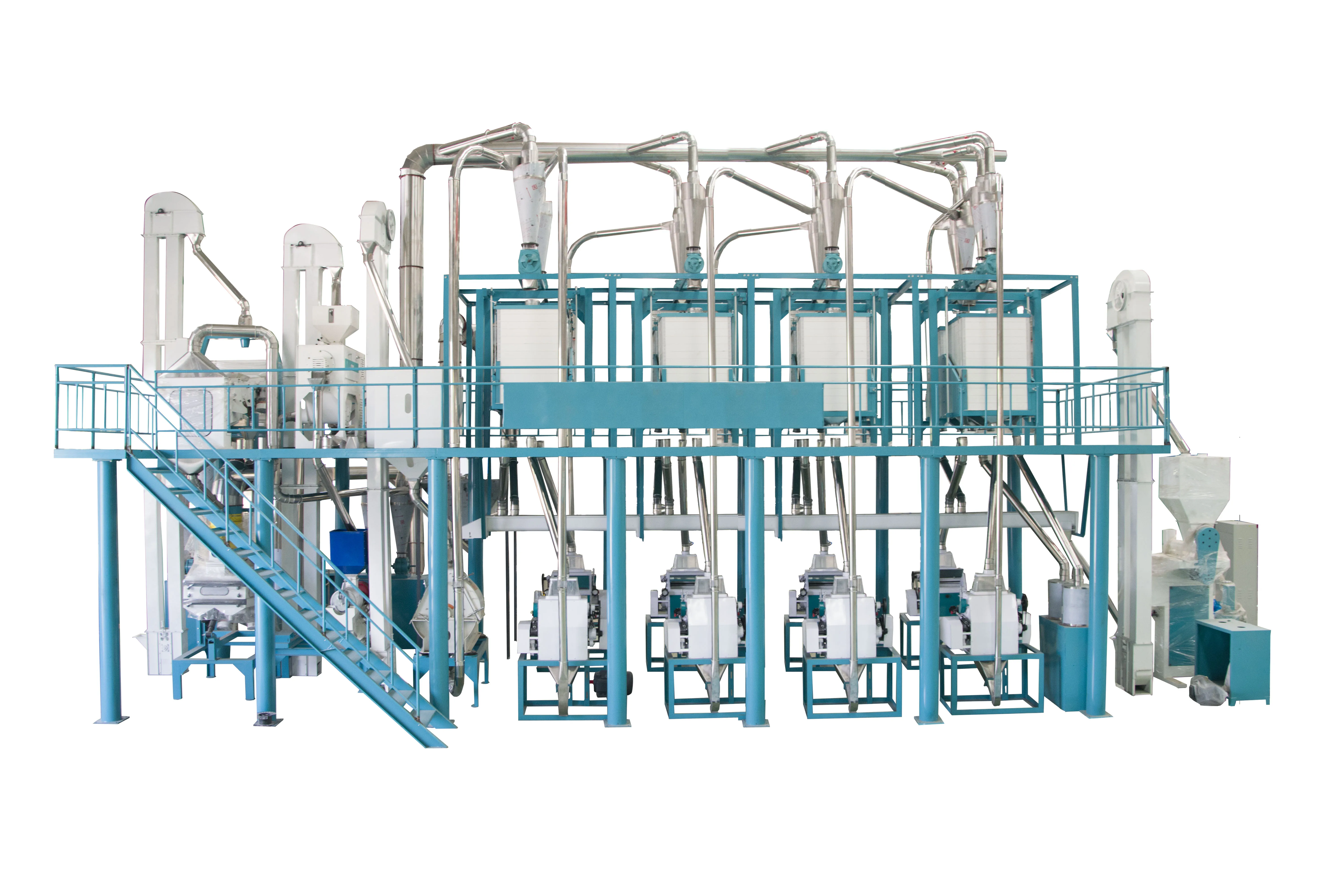 20T Professional Design Whole Wheat Flour Machine Automatic Wheat ...