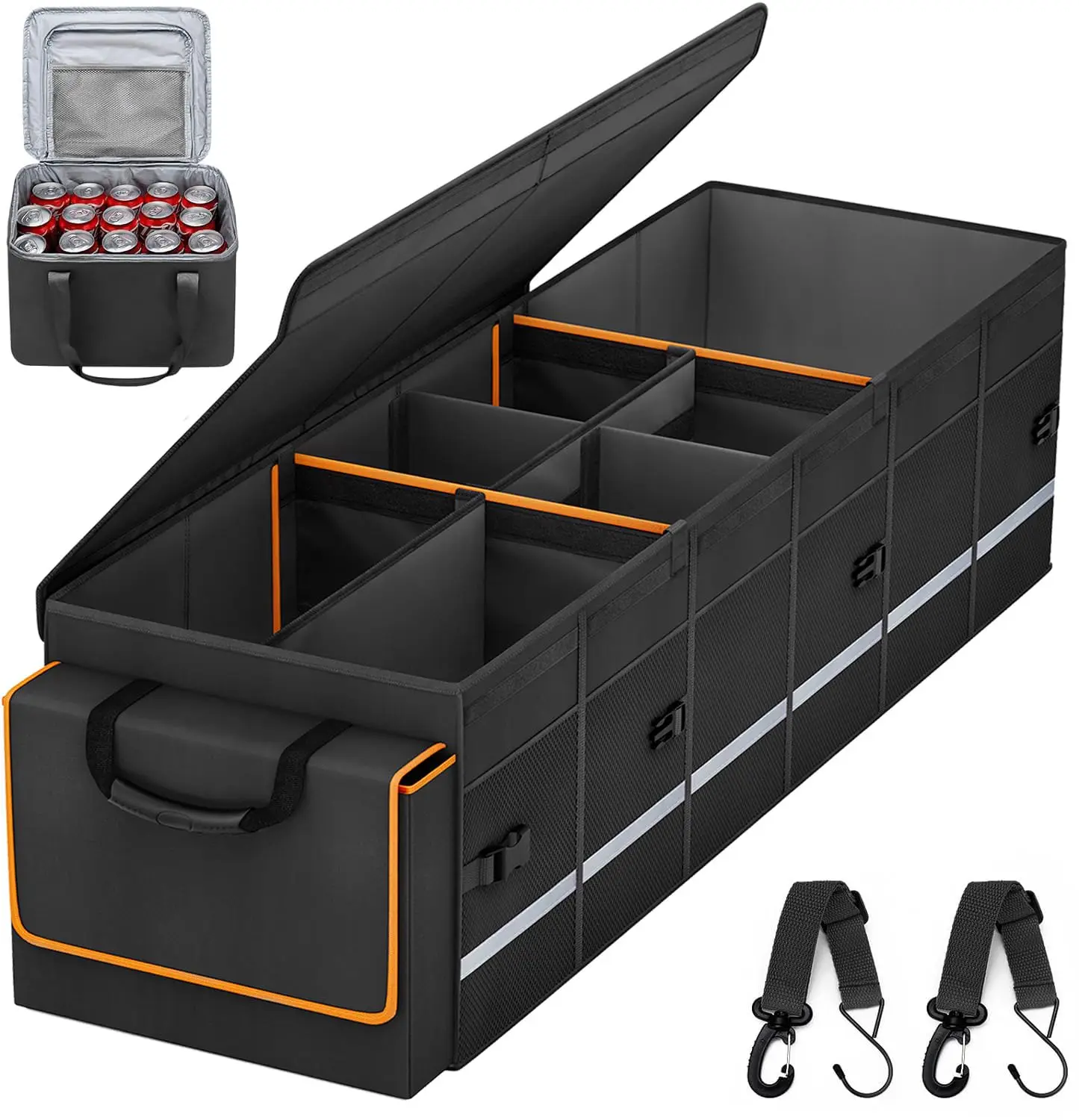 Factory Custom Car Trunk Organizer And Storage With Removable Leakproof ...