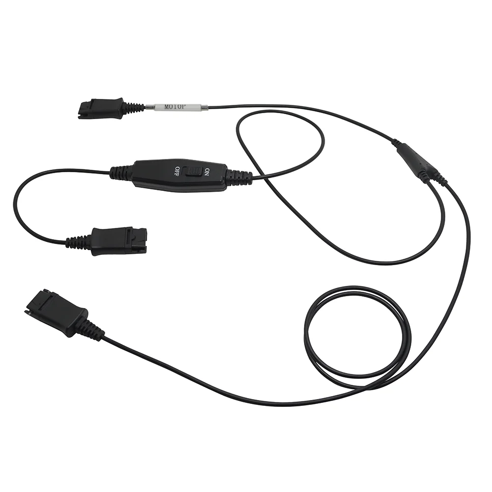 Y Training Supervisor Cable Cord Without Mute Function For Plantronics ...