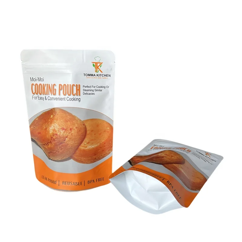 Custom Food Grade Stand up Pouch Reusable Boiling 1 Hour Cooking ...