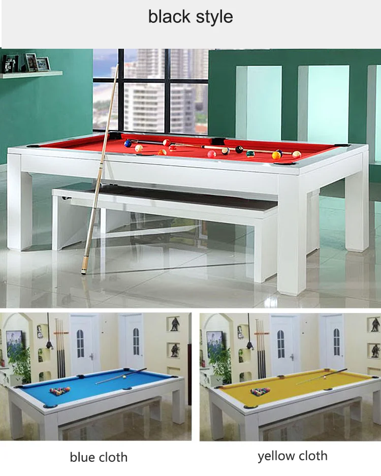 Mesa De Billar Pool Dining Table of Multi Use Solid Wood Dining Room ...