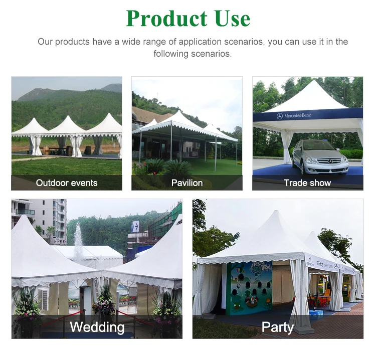 Waterproof Portable Event Tent Garden Spire Tent For Outdoor Party ...