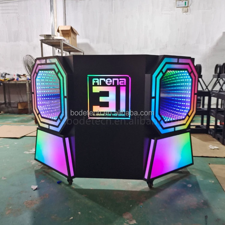 Hot Selling Nightclub Led Bar Party Luminous Dj Table Nightclub Movable ...