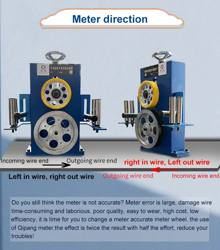 Qipang 1-30mm Meter Counter - Precise Wire Length Detection
