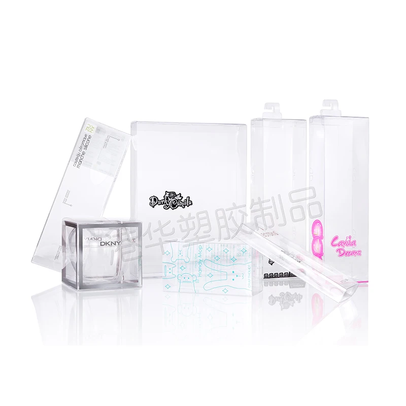 Customized Eco-friendly Square Shaped Plastic Transparent Pet Pvc ...