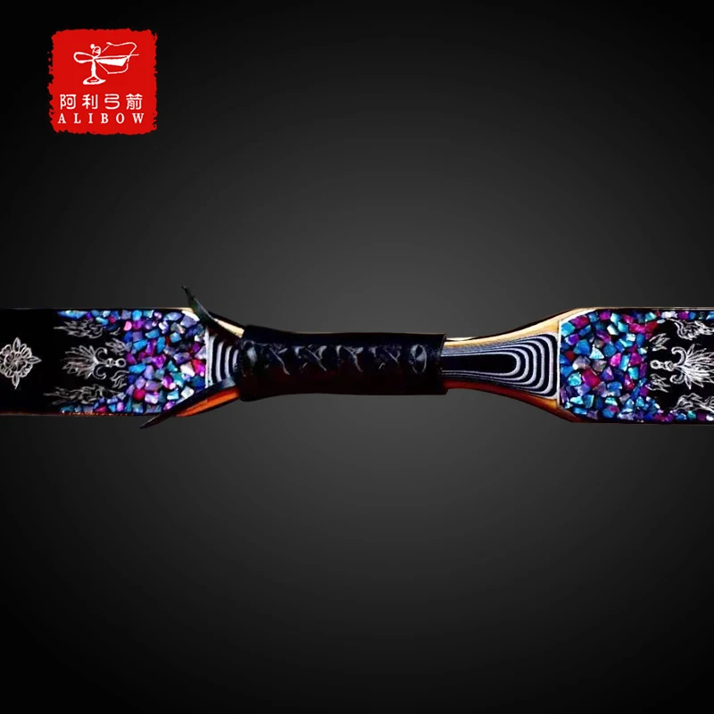 Alibow Traditional Recurve Bow - Custom Exquisite Painted Decoration ...