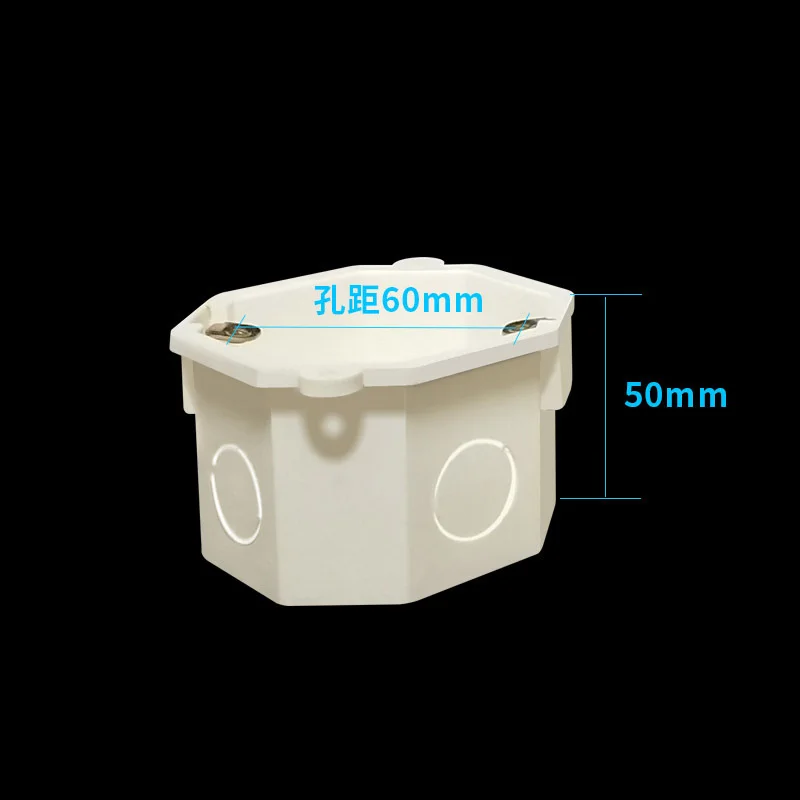 50/60/70mm Octagonal Pvc Junction Box| Alibaba.com
