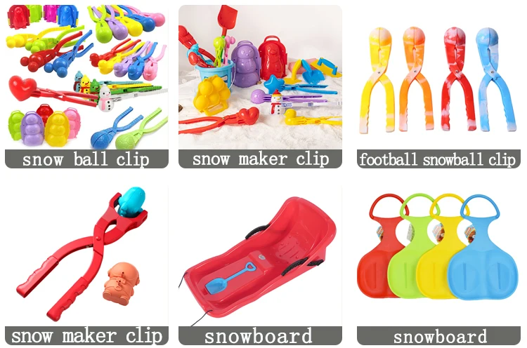 Outdoor Sports Snowball Toys Star Shape Snow Clip Ball Maker Snowballs ...