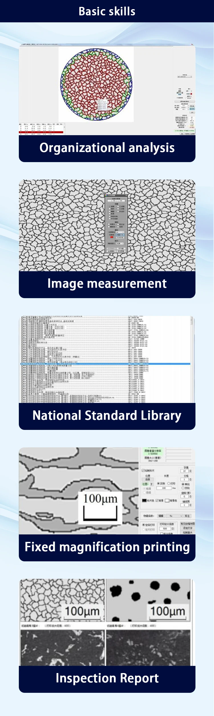 500x Polarizing Trinocular Microscopio Portable Metallurgical ...