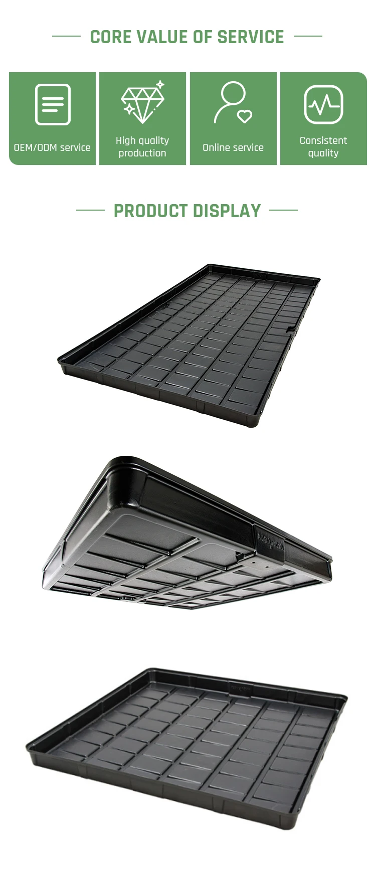 Plant Seed Hydroponic System Factory Vacuum Forming Plastic Hydroponic ...