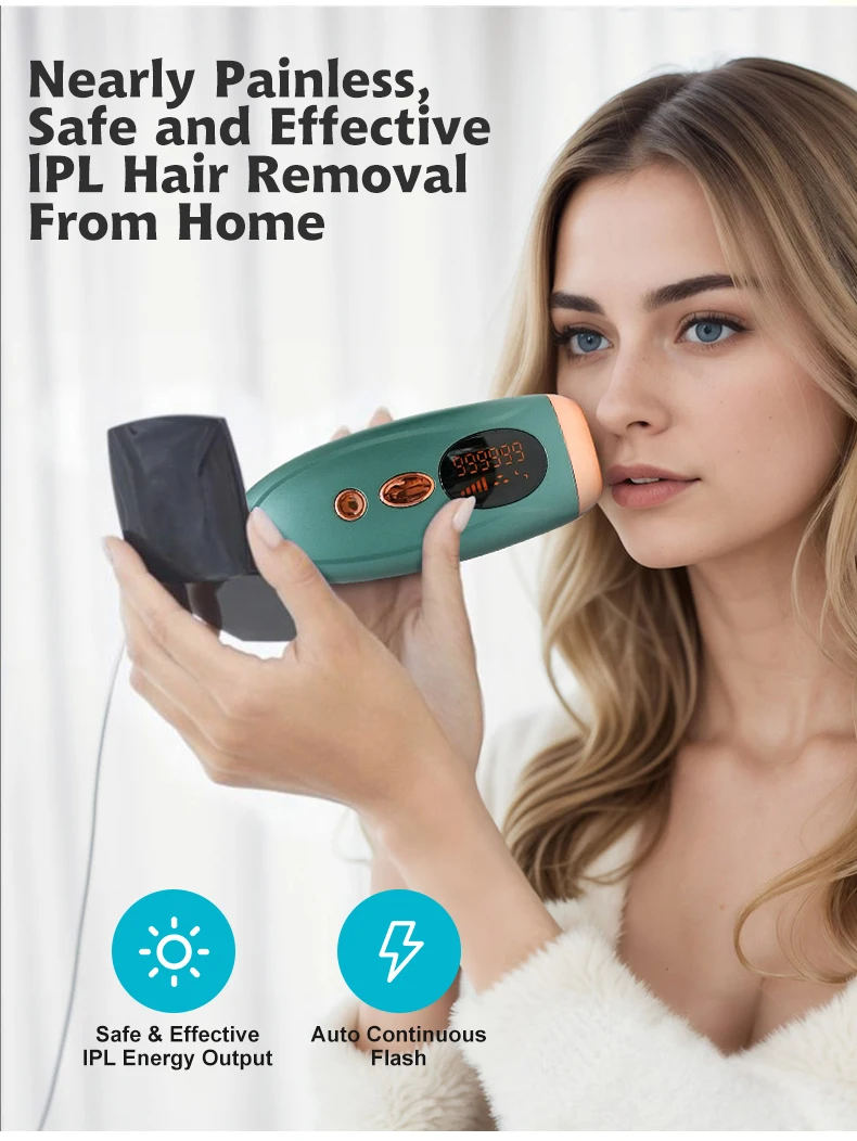 IPL Hair Remover - Popular Handheld Device for Home Use