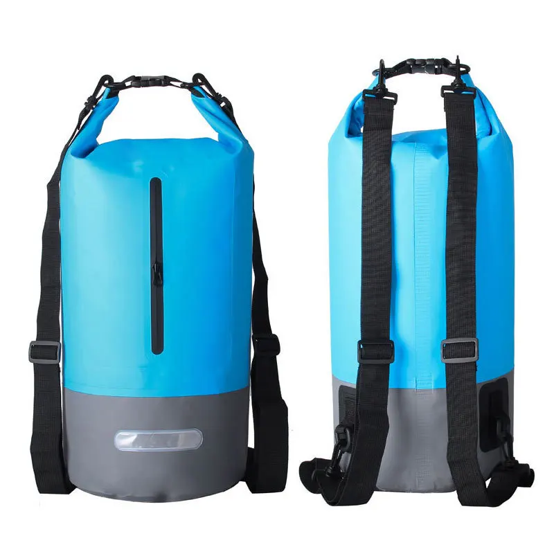 Pvc Mesh Waterproof Bag Drifting Swim Bag Beach Waterproof Bucket Bag ...