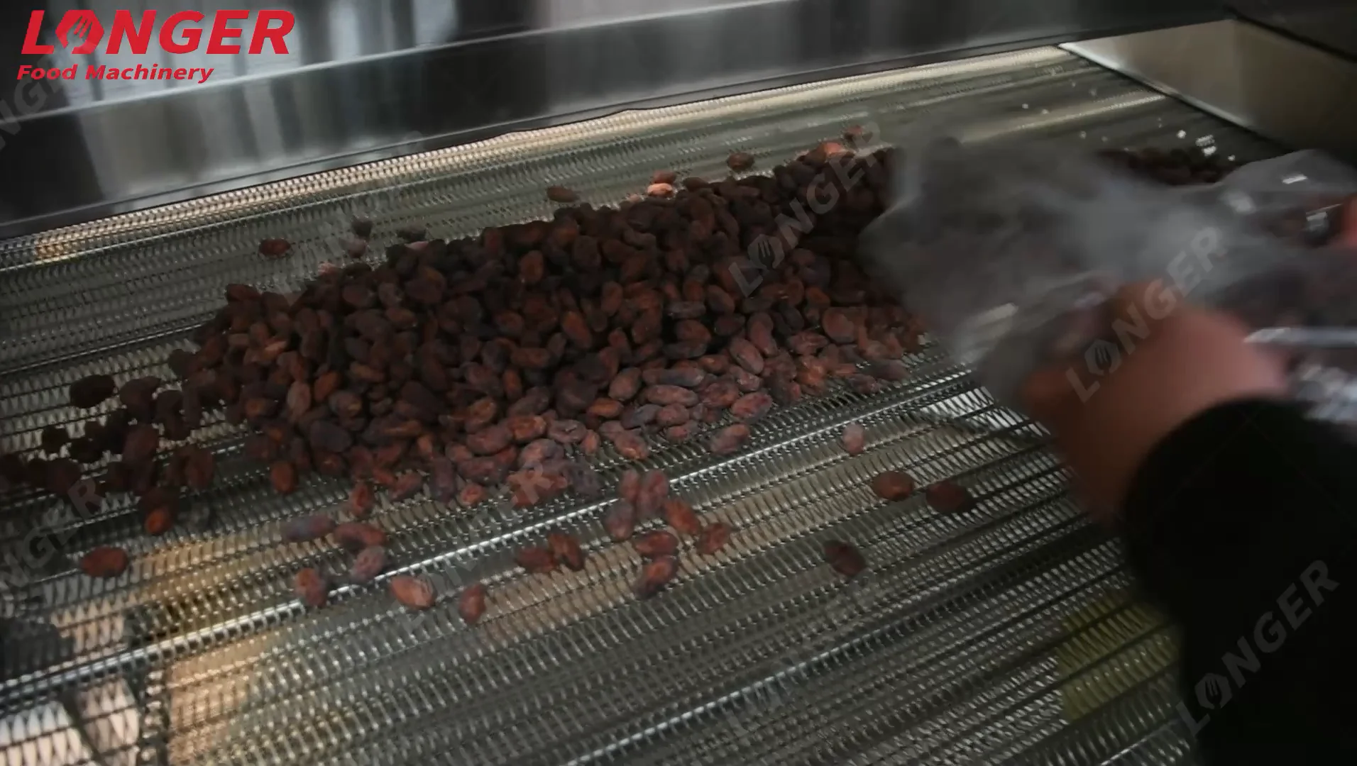 Automatic Roasting Machine Roaster Roasted Almonds Machine Pistachio ...