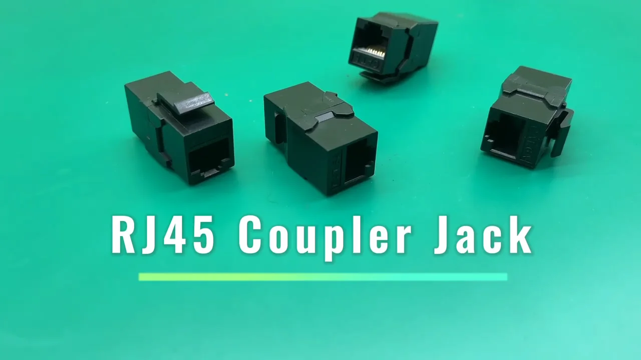 Rj45 Utp Modular Keystone Jack Inline Female Connector 8p8c Rj45 Cat6 ...