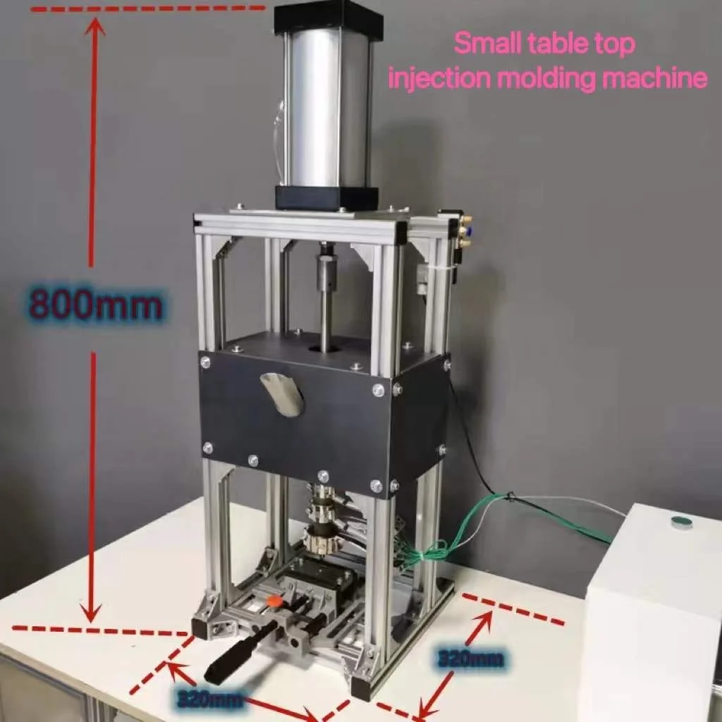Mini Small Desktop Plastic Injection Molding Machine For Small Size And ...