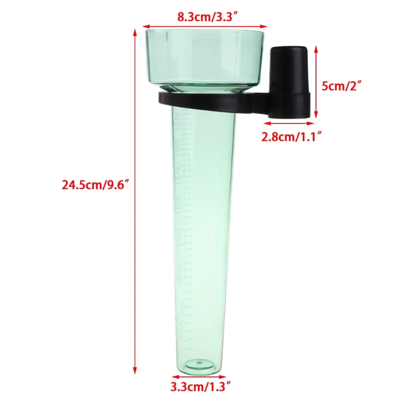Rain Gauge Measurement Cup for Outdoor Garden & Yard - Standard Rain Gauge