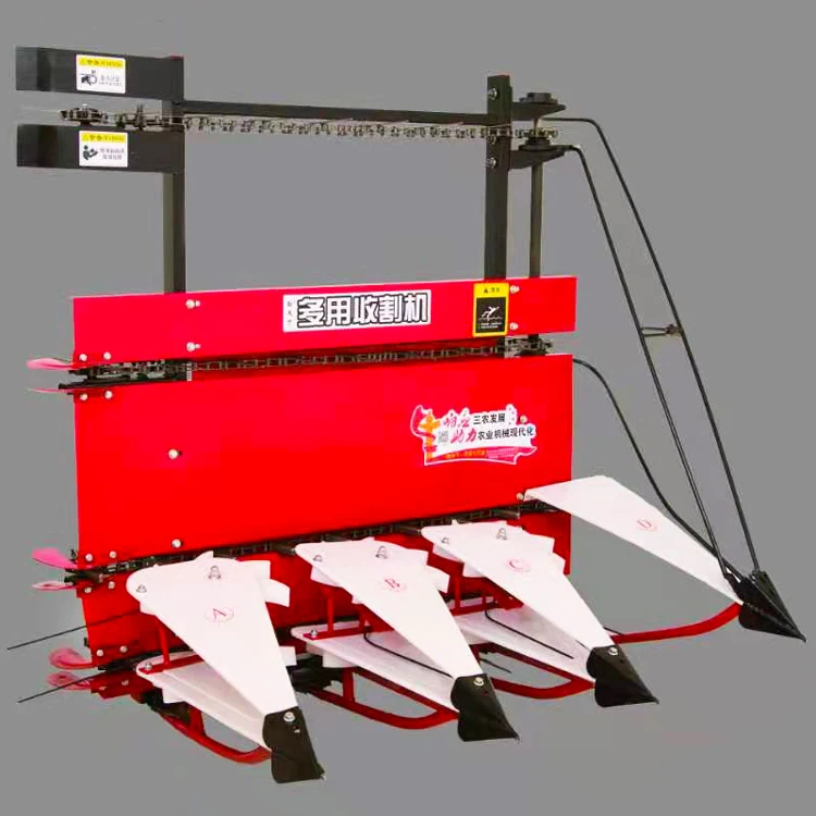 Walking Tractor Mounted Mini Harvester - Durable & Versatile