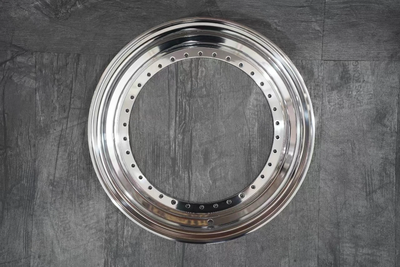 High Polish 18*4.5ff 18*5.5ff Double Step Lip Cb325 Suit For Bbs Center ...