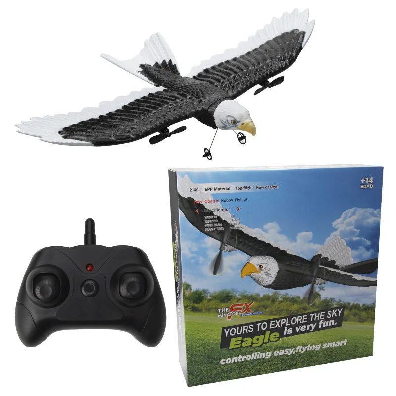 Beginners Boys Kids Remote Control Eagle Airplane Toys,Aircraft 2.4ghz ...