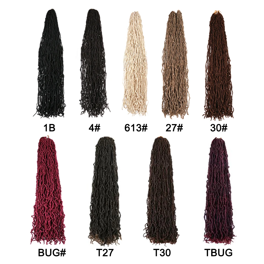 Faux Locs Crochet Hair 32 Inch New Soft Locs Crochet Hair for Black ...