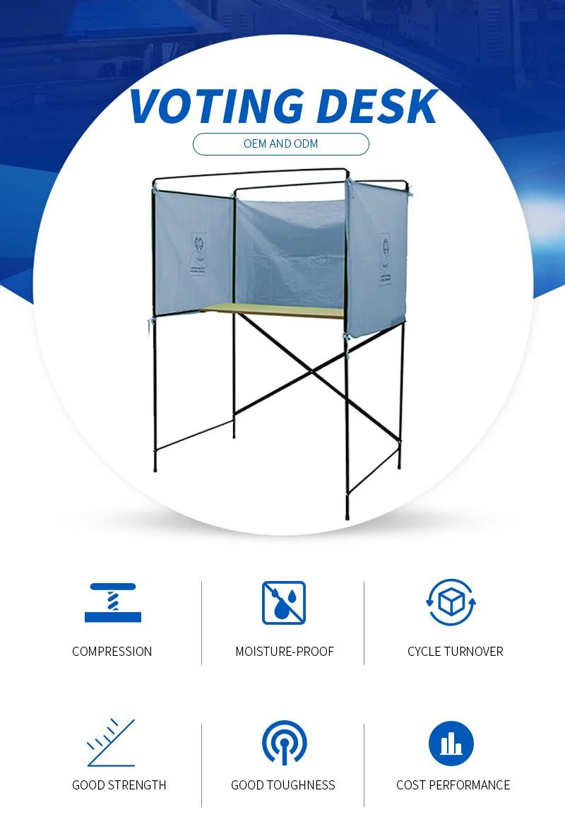 Easy Assemble Voting Custom Exhibition Booth Election Voting Booth One ...