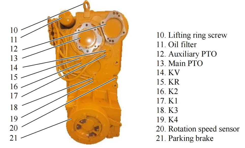 4WG200 Gearbox - Efficient Hydraulic Transmission for Wheel Loaders