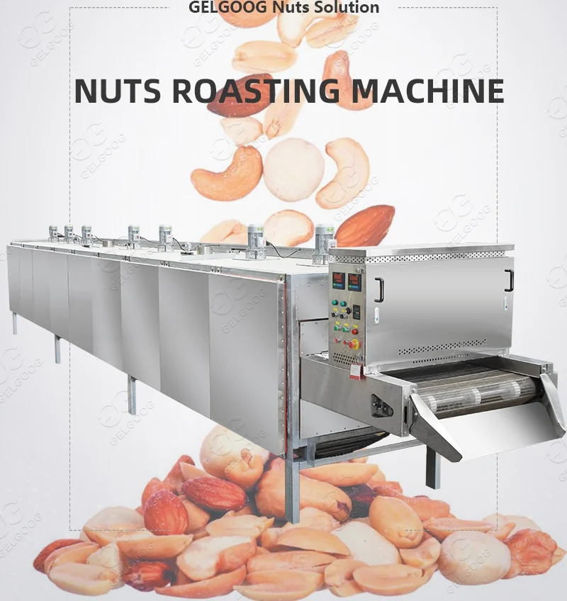 Continuous Automatic Electric Cereal Roasting Seasoning Machine Coated ...
