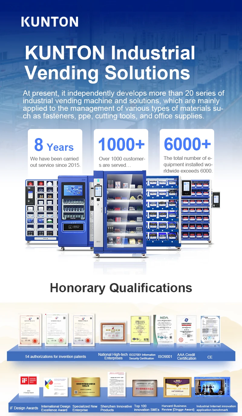 Factory Material Vending Machine S50-80 Personal Vending Machine Office ...