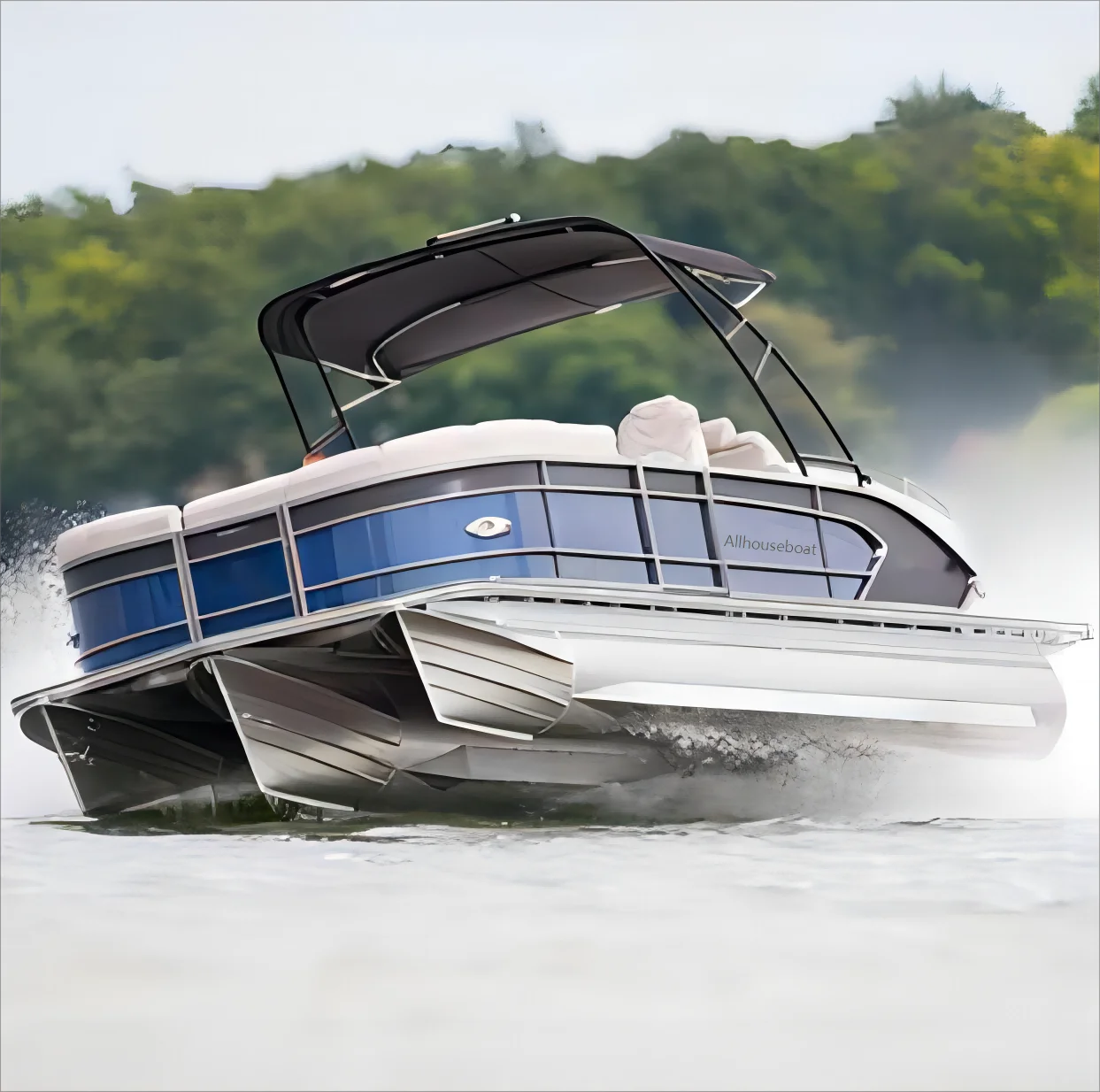 15-31ft Aluminum Pontoon Boat Pontoon High Quality Pontoon Boat ...