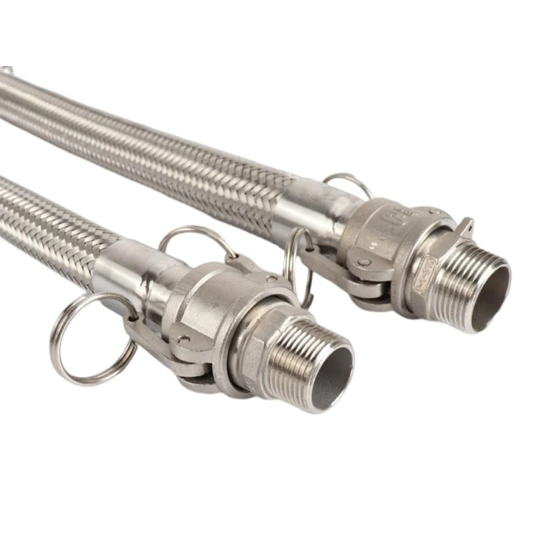 Quick Connector Type Metal Corrugated Pipe High-temperature And High ...