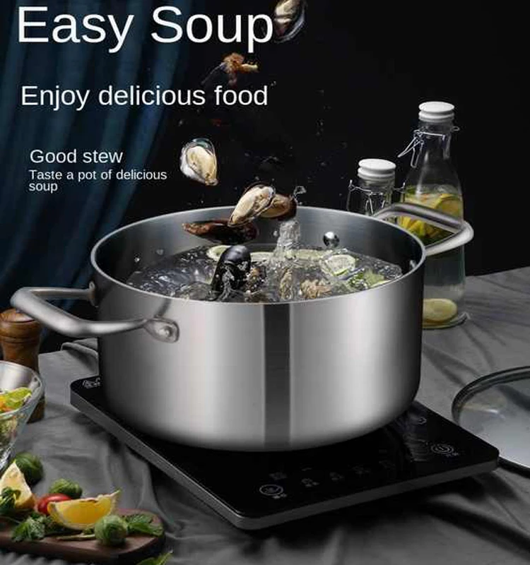 Thickened Food-grade Soup Pot - Buy Cookware,Soup Pot,Stainless Steel ...