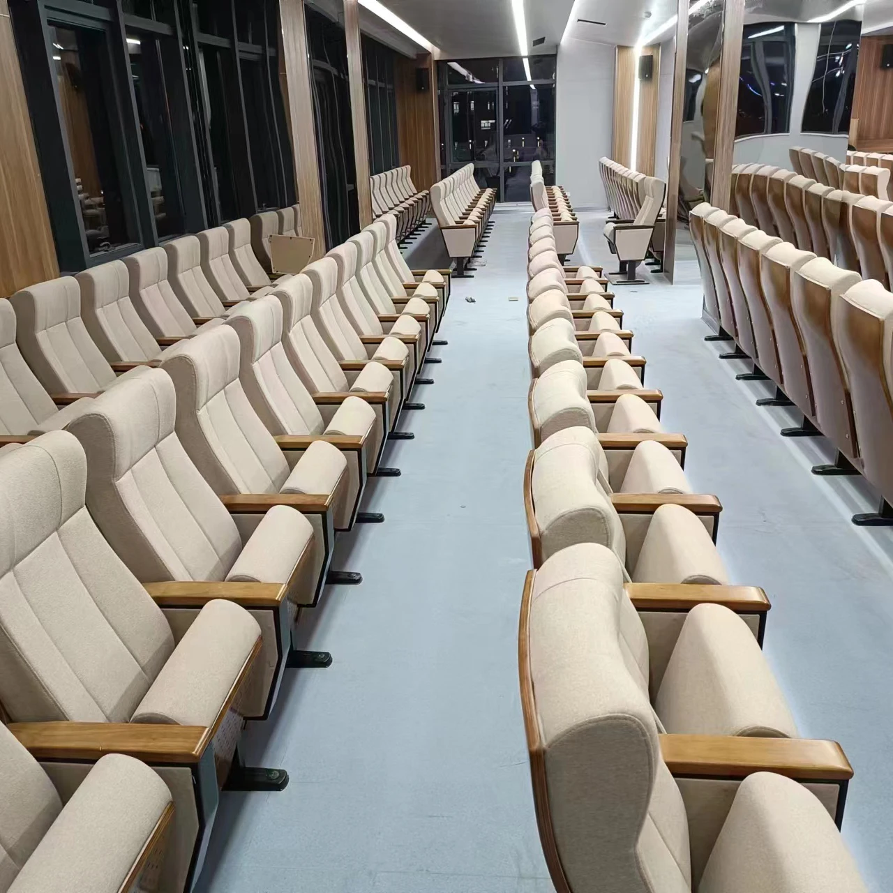 Cheap Students Single Folding Auditorium Chair and Desks