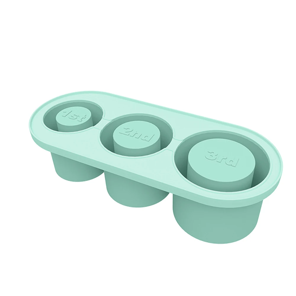 Food Grade Custom Ice Cube Molds Trays Set Silicone Large Round Ice ...