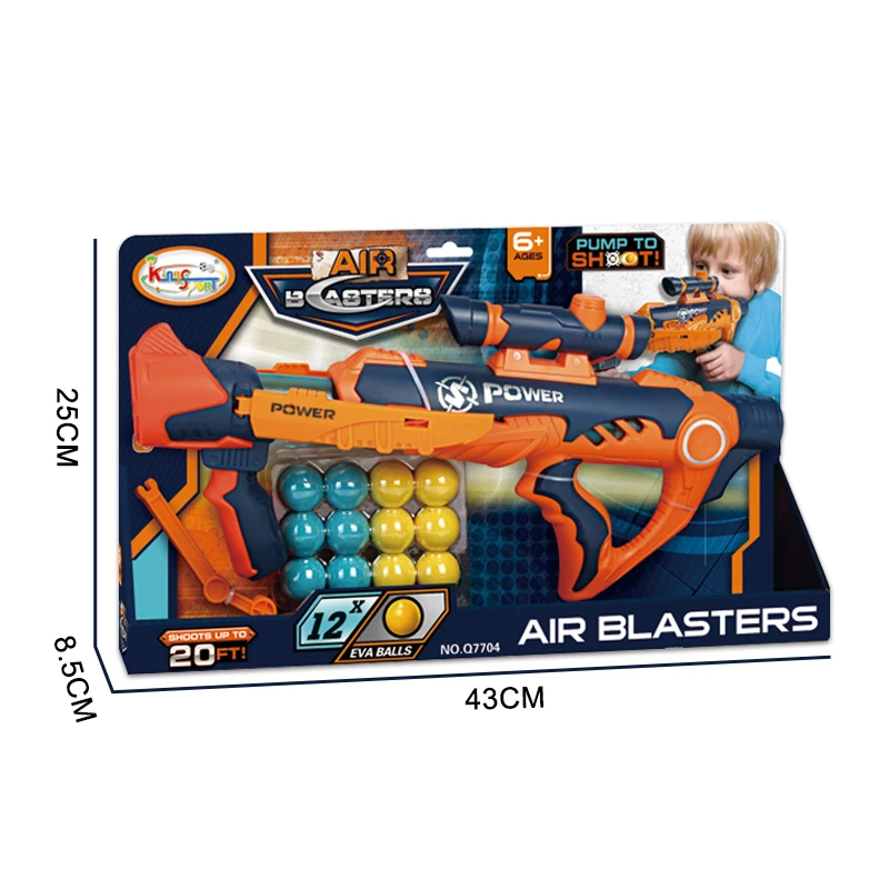 Air Power Blaster Toy Gun - Ultimate Outdoor Fun for Boys