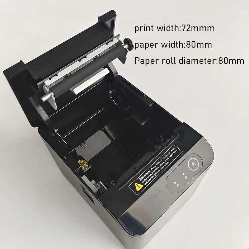 Ticket Printer 80mm Desktop Thermal Printer with USB Connection ...