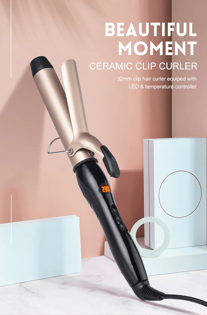 Hair Curling Iron Electric Curl Hair Machine Hair Curler - Buy Hair ...