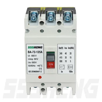 Senheng Va-72 Mccb Cm1 2p 3p 4p 25a 80a 125a 35ka Automatic Switches ...
