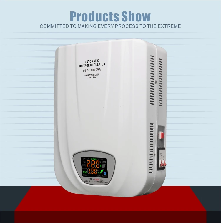 Tsd Series Relay Type Servo Mtor Type Avr Automatic Voltage Regulator ...