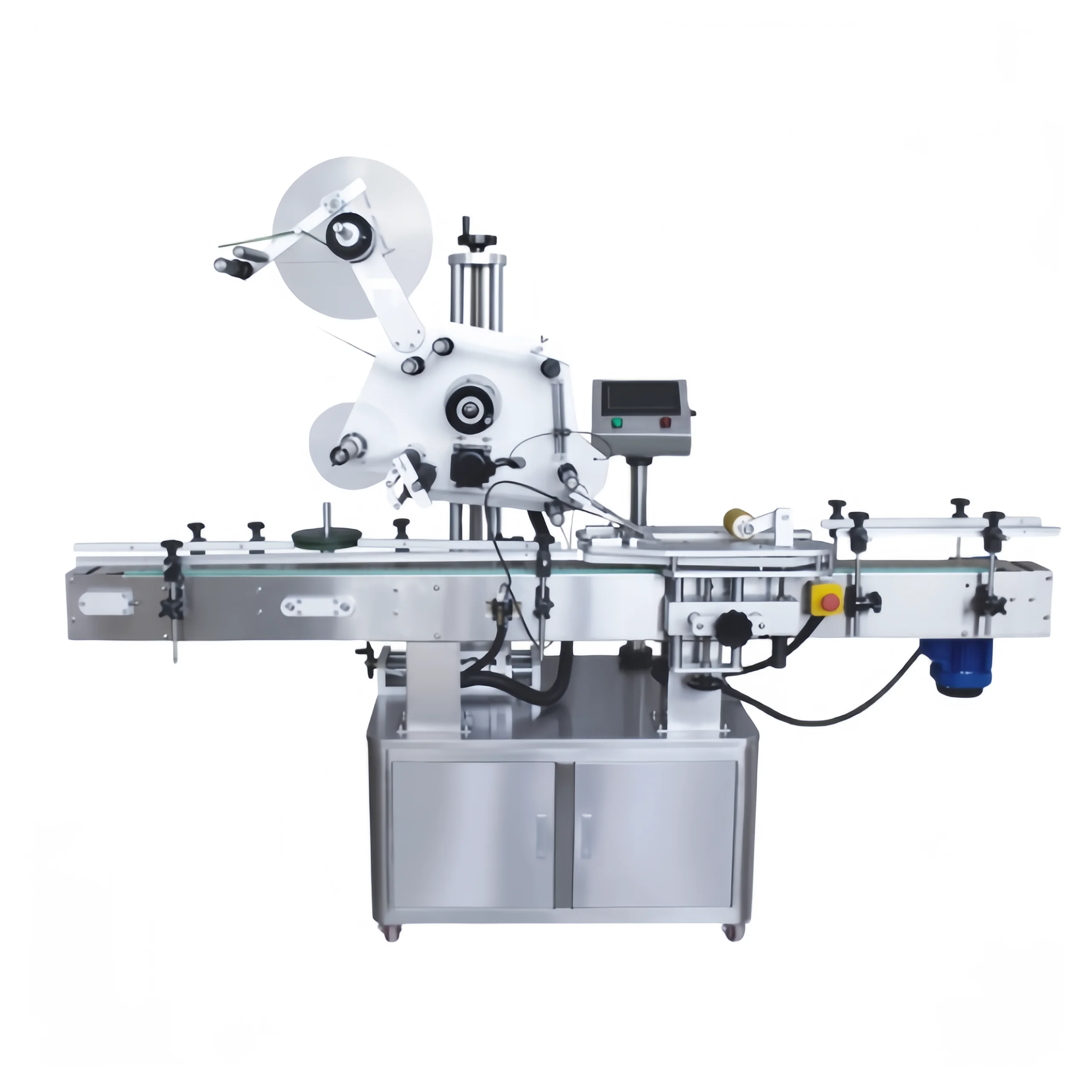 Automatic Vertical Electric Label Printer And Applicator Sticker Flat ...