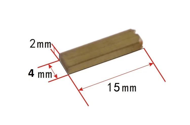 Brass Alphabet Letters - Copper Font for Code Printers