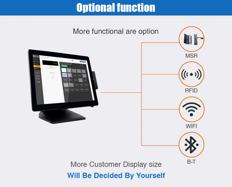POS Tablet All in One 15 Inch - Efficient Cash Register