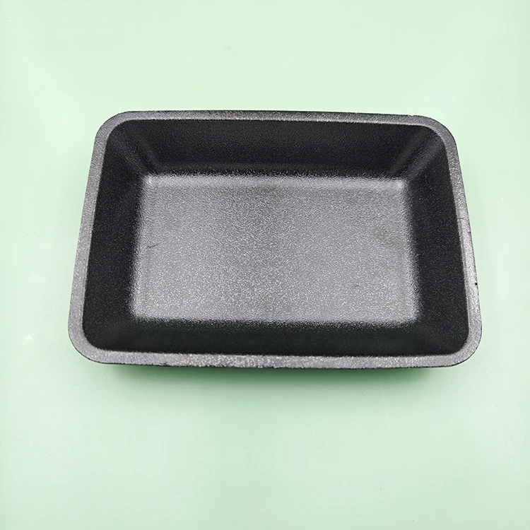 Goodmax Popular Disposable Custom Black Foam Trays For Meat Foam Tray ...