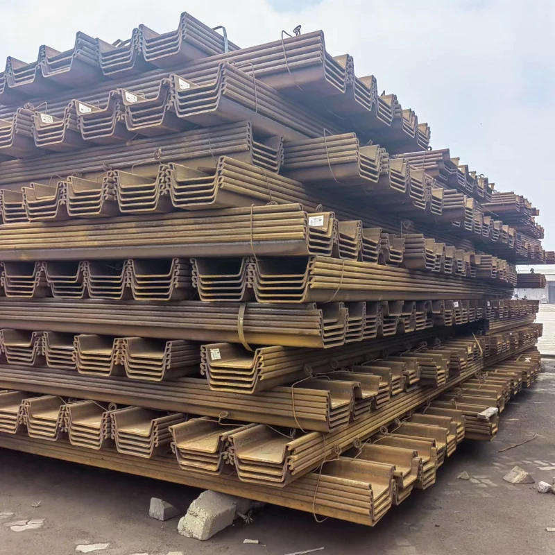 U Type Sy295 Sheet Pile Steel Pu28-1 Sheet Piling Marier Grade ...
