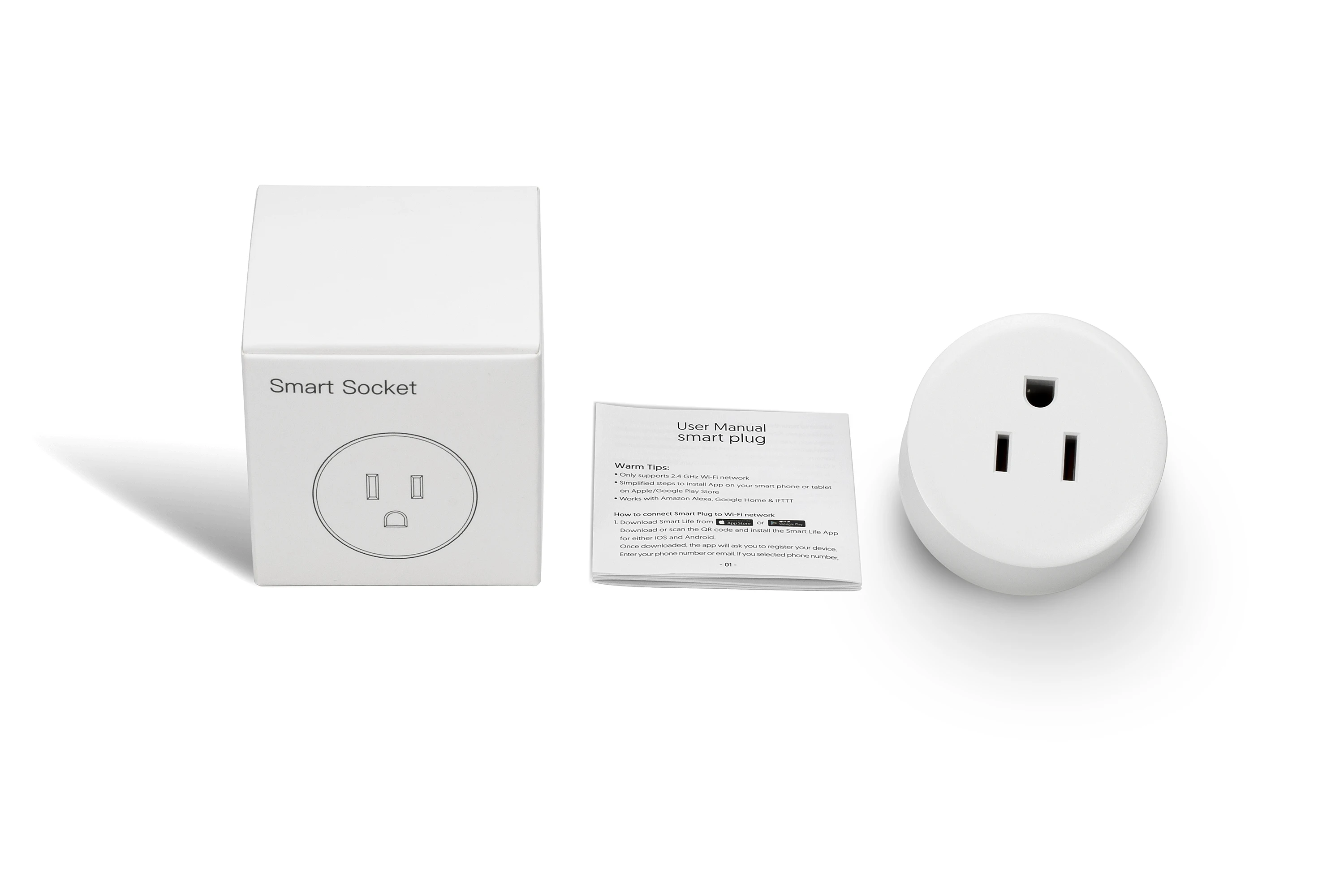 Alexa Google Mini Wifi Smart Plug Power Switch Support Home Electrical ...