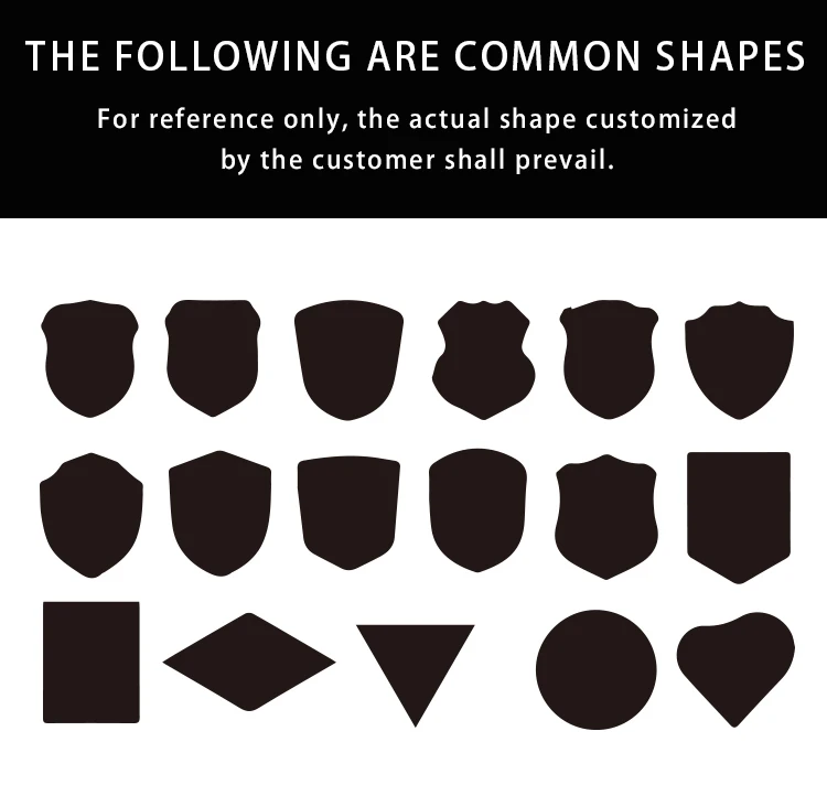 Wholesale Sublimation Blank Hat Patches Custom Any Size Shape White ...