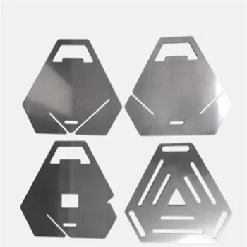 Barbeque Charcoal Grill Stainless Steel Pyramid Folding Fire Grill ...